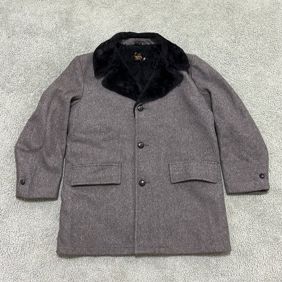 Sears | Jackets & Coats | True Vintage 6s Sears Mens Store Wool Coat ...